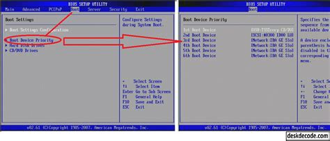 How To Change The Boot Order Boot Sequence In BIOS CitizenSide