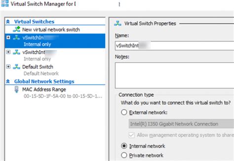 Hyper V Enabling Routing Between Internal Networks Subnets Windows OS Hub