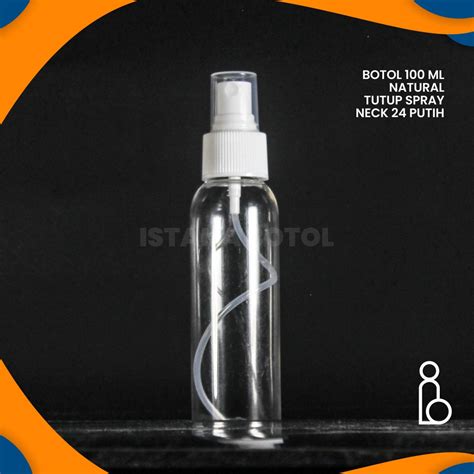 Jual BOTOL SPRAY 100 ML BOTOL 100ML SPRAY PET NATURAL CLEAR BENING SEMPROT HAN SANITIZER