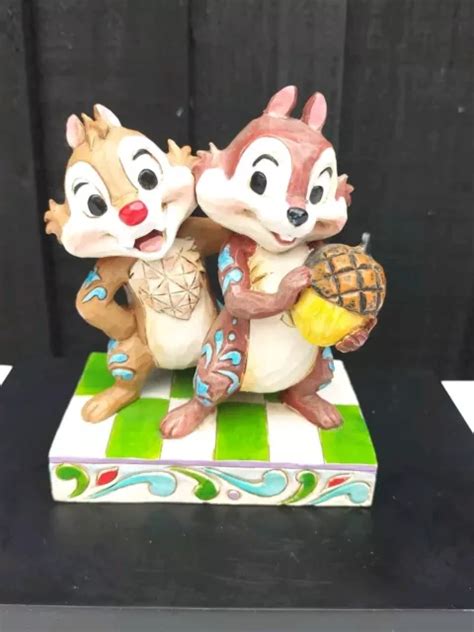 Chip And Dale Chipmunks Jim Shore 4031475 Nutty Buddies Disney