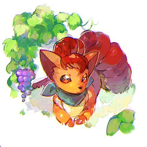 Vulpix Pokemon Drawn By Atsumi Jun Danbooru