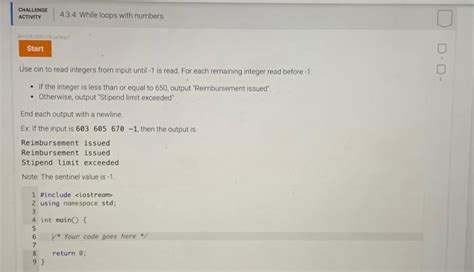 Solved Use Cin To Read Integers From Input Until 1 Is Read