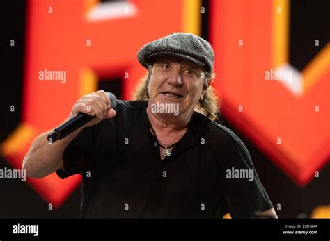 London United Kingdom 3rd July 2024 Ac Dc Singer Brian Johnson On