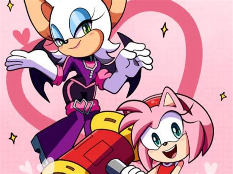 Você É Mais Amy Rose Ou Rouge Cecília Amorim De Andrade Quizur