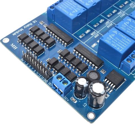 Module Relais 12v 16 Canaux Pour Arduino Arm Pic Avr Dsp Maroc