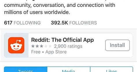 My Twitter App Has No Follow Button Imgur