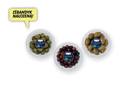 Itališkos alyvuogės parduotuvėje Lidl Mazuma lt
