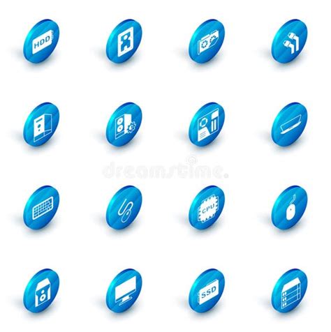 Set Hard Disk Drive Hdd Video Graphic Card Lan Cable Network Internet Case Of Computer