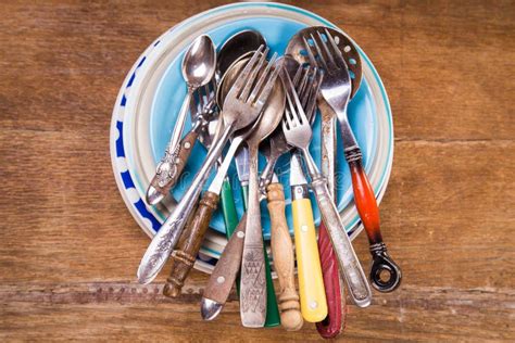 Old kithen utensil stock image. Image of retro, plate - 67315551