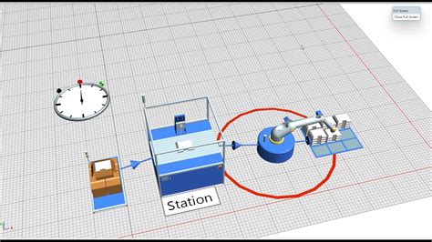 🎥 Tecnomatix Plant Simulation Tutorial Simtalk Pick And Place Robot