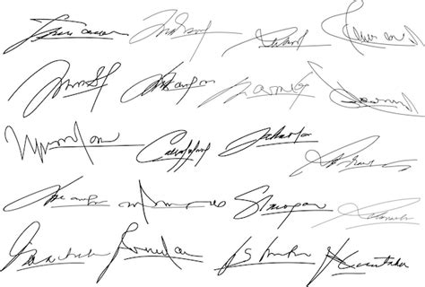 Random Signature Vectors And Illustrations For Free Download Freepik