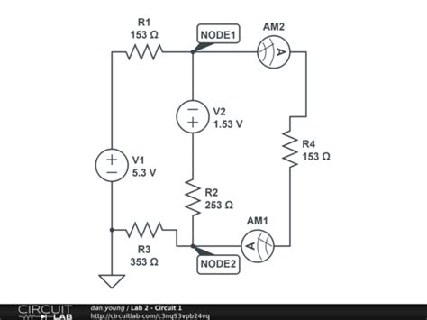 Lab Circuit CircuitLab