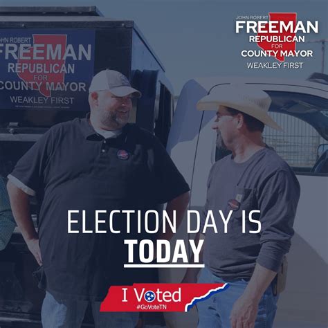 John Robert Freeman For Weakley County Commission District 4