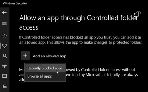 Whats New With Windows October Update Security Settings