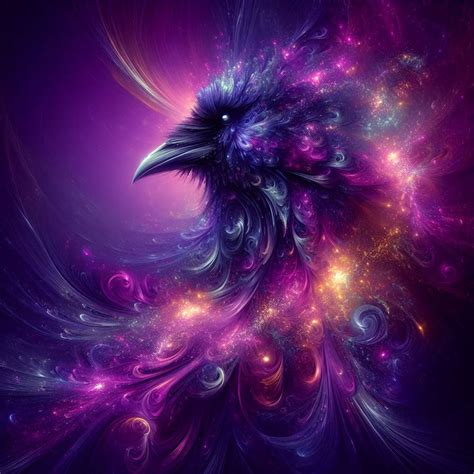 Sparking Violet Raven By Grayson256 On Deviantart