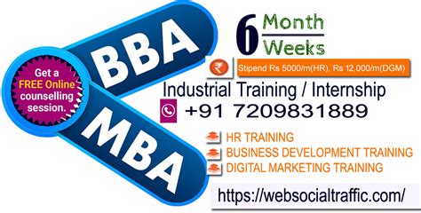 Marketing Business Development Summer Internship Training Ranchi