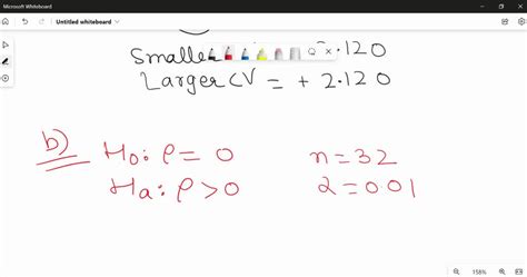 Solved Determine The Critical Values That Would Be Used In Testing