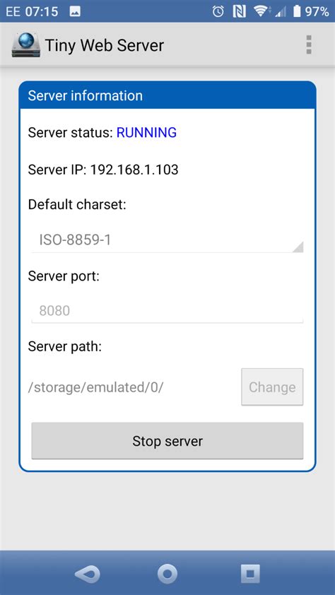 How To Turn An Android Device Into A Web Server