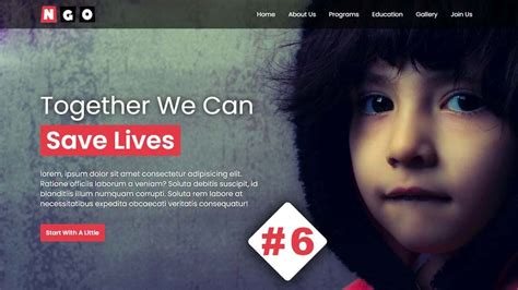 Do It Yourself Tutorials 6 Build Complete Website Using Html Css Only Tutorial For