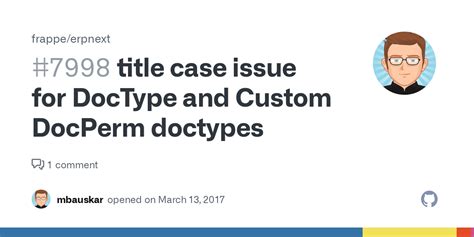 Title Case Issue For Doctype And Custom Docperm Doctypes · Issue 7998