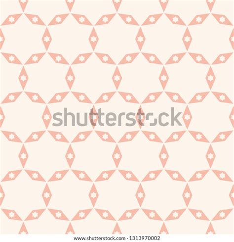 Subtle Vector Geometric Seamless Pattern Elegant Stock Vector Royalty