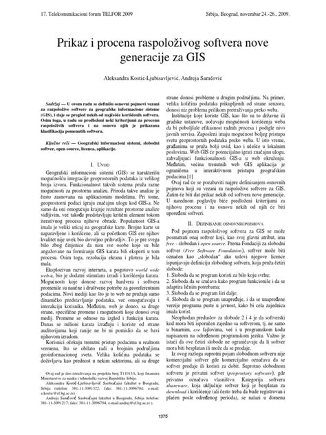 Gis Open Source Pdf