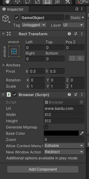 Unity内嵌网页插件embedded Browser 210教程及打包问题解决embedded Browser下载 Csdn博客