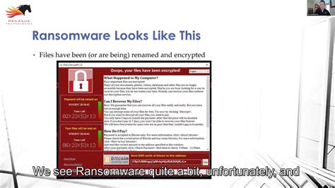 Pegasus Technologies On Linkedin What Does A Real Life Ransomware
