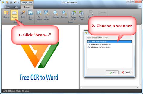 How To Scan To Word Free OCR To Word Extract Text From Image To Save As Word Document