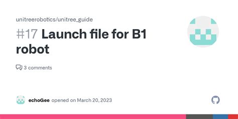 Launch File For B Robot Issue Unitreerobotics Unitree Guide Github