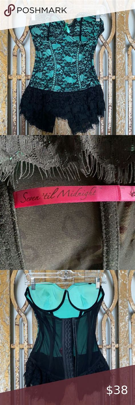 Seven Til Midnight Lace Bustier Corset L Lace Bustier Bustier
