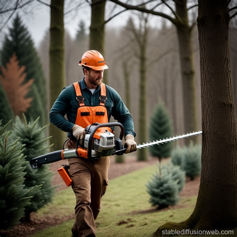 Tree Trimmers Hunting Adventure Stable Diffusion Online