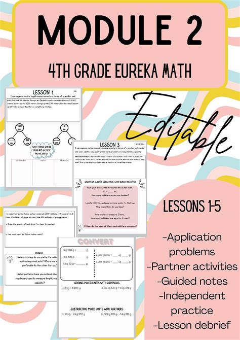 Eureka Math Engage Ny Grade 4 Full Module 2 Lessons And Guided Notes