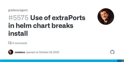 Use Of ExtraPorts In Helm Chart Breaks Install Issue 5575 Grafana