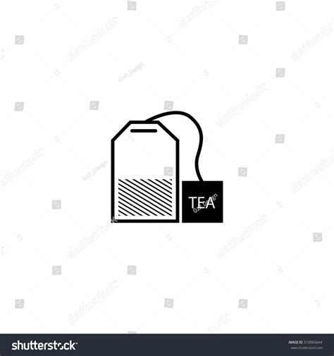 Tea Bag Icon Vector Stock Vector Royalty Free 510965644 Shutterstock