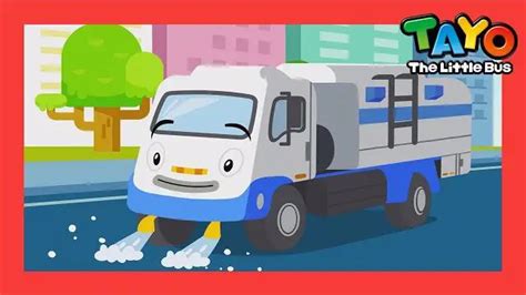 کارتون اتوبوس های کوچولو با داستان کامیون اب