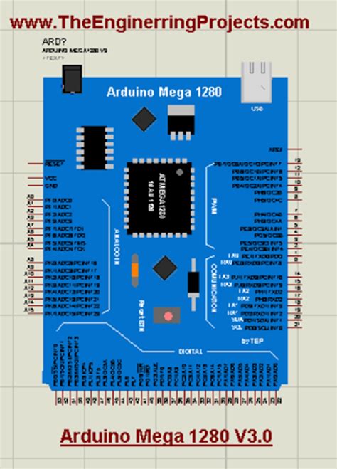 arduino mega 1280 library for proteus v3 0 the engineering projects