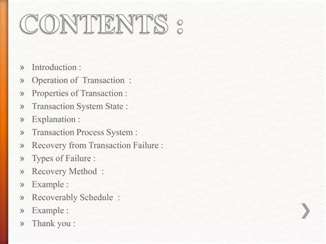 Transaction Process System And Recovery Pptx