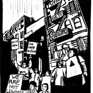Housing Justice Print Etsy