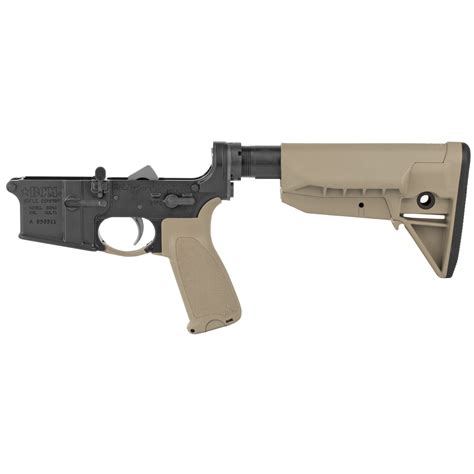 Bcm Complete Gunfighter Fde Sopmod Lower Receiver Assembly Rooftop