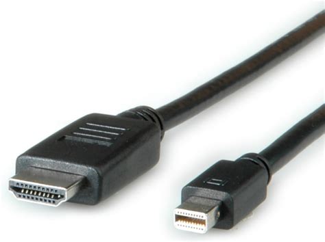 Roline Roline Male Mini Displayport To Male Hdmi Pvc Cable M Rs