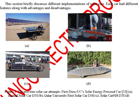 Figure 1 From Design And Implementation Of A One Seater Solar Car