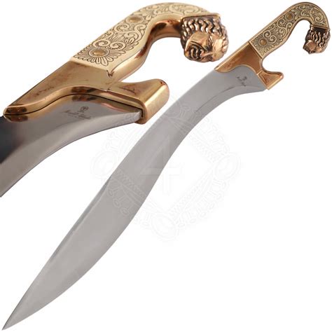 Iberian Kopis Sword Falcata Bronze Plated Outfit4events
