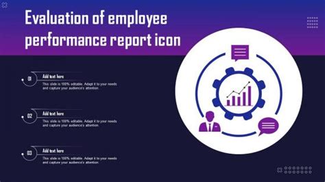 Employee Performance Evaluation Report Icon Powerpoint Presentation And Slides Slideteam