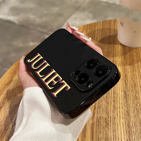 Funda De Cuero Chapada Para Tel Fono M Vil Carcasa De Lujo De Corea Para Iphone