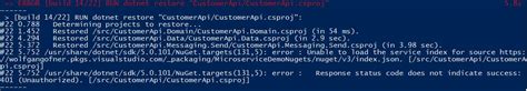 Restore Nuget Packages From A Private Feed When Building Docker Containers Programming With