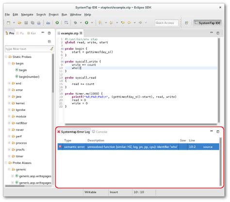 Linux Tools Project Systemtap User Guide Eclipsepedia