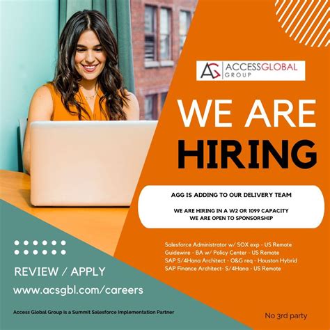 Agg Accessglobalgroup Sap Salesforce Guidewire Guidewirebusinessanalyst