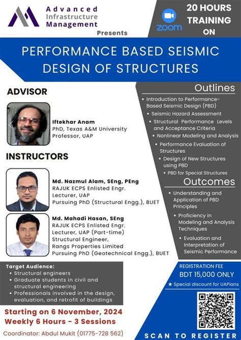 Performance Based Seismic Design Pbsd Ziaul Hasan