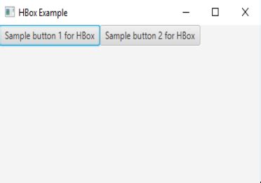JavaFX HBox Learn Top 15 Significant Methods Of JavaFX HBox